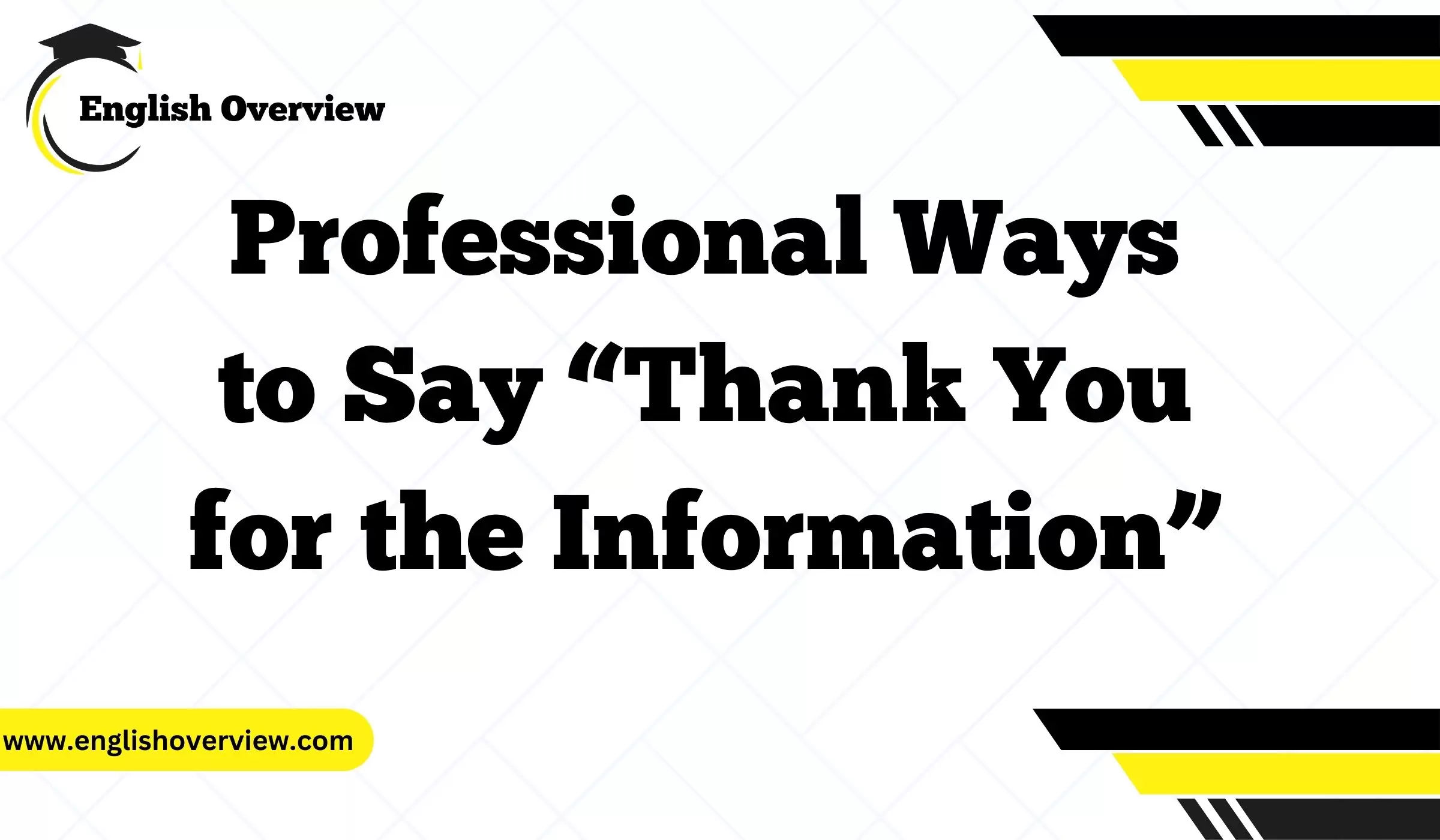 20 Other Ways To Say FYI In An Email